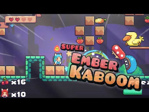 Steam Community :: Video :: Super Ember Kaboom - Gameplay [Arcade/Action/Platformer/Adventure]