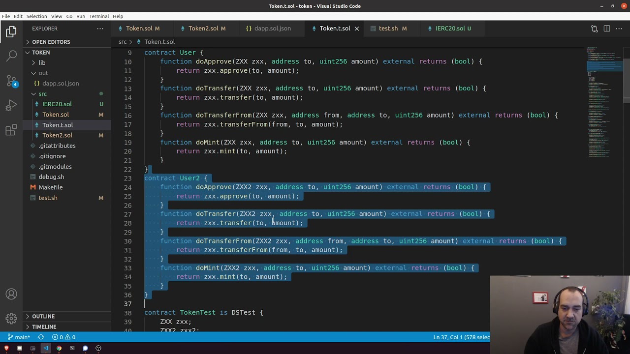 Programming a simple ERC20 token - Part 4
