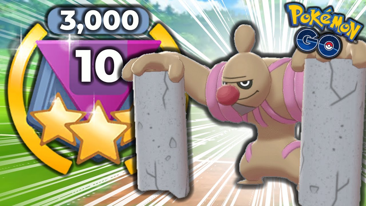 PREMIER CUP SHOWCASE – RANK 10 CONKELDURR | POKEMON GO BATTLE MASTER ...