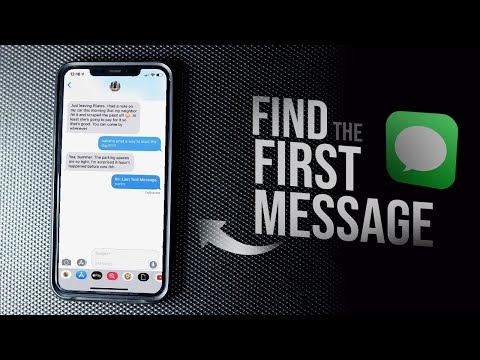 How to See First iMessage without Scrolling (multiple methods)