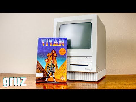 Ripping a Lost Vintage Mac Game from 1989 - Titan by Titus Software