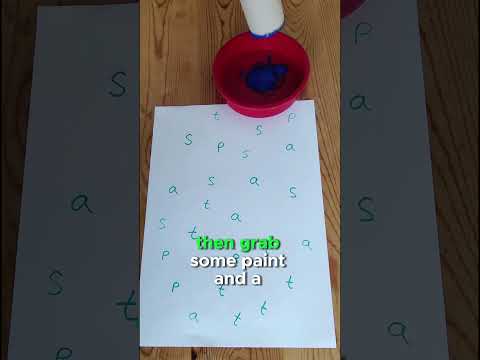 Letter Stamping | Letter Recognition