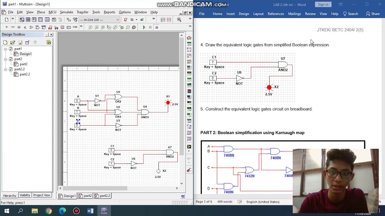 Lab 2 Digital: Combinational Logic Circuit