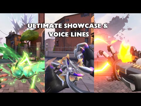 VALORANT - Agents Ultimate SHOWCASE and VOICE LINES