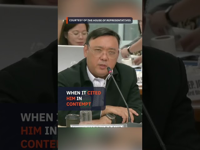 House detains Harry Roque for 'lying' to lawmakers