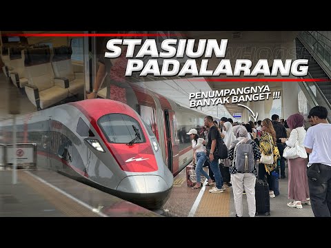 PERTAMA KALI NAIK KERETA CEPAT WHOOSH DARI SINI‼️Trip Bandung - Jakarta with Whoosh Ekonomi Premium