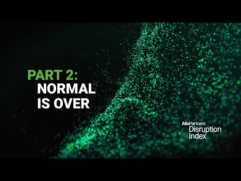 2023 AlixPartners Disruption Index: Normal is over