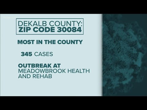These zip codes are the top hot spots for new COVID-19 cases in DeKalb County