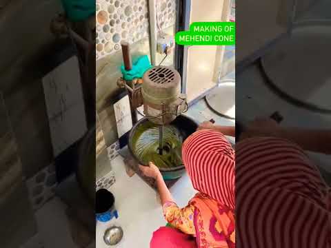 mehndi cones, how to make mehandi cones, heena cone kaise banaye