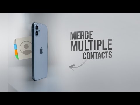 How to Merge Duplicate Contacts on iPhone (multiple ways)