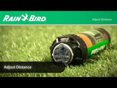 How to Adjust the Distance on Rain Bird Rotor Sprinklers