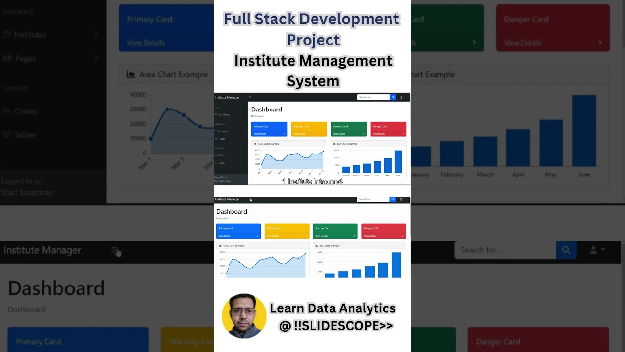 Full Stack Development Project - Institute Management System ERP