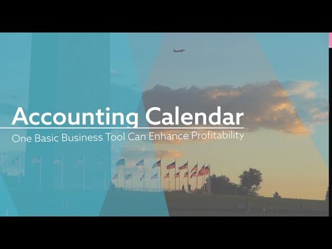 Accounting Calendar: How One Basic Business Tool Can Enhance Your Profitability