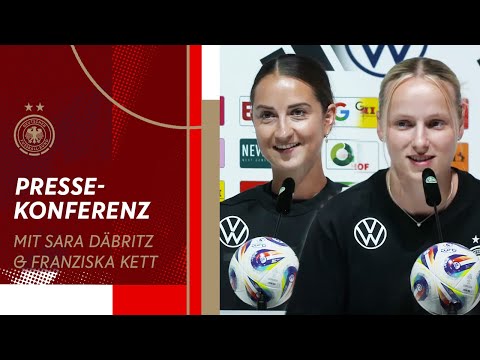 PK mit Däbritz & Kett | UEFA Women's EURO 2025 | Frauen-Nationalmannschaft aus Herzogenaurach