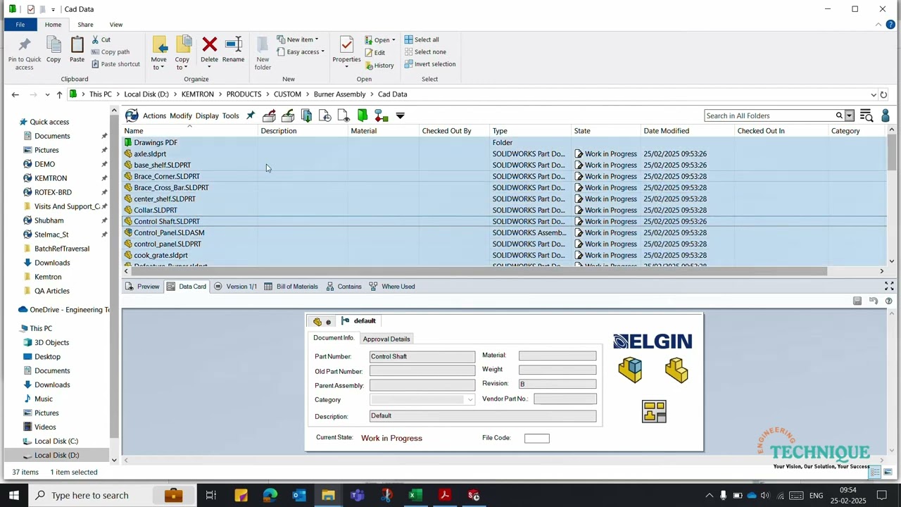 Data Migration in SOLIDWORKS PDM | Engineering Technique