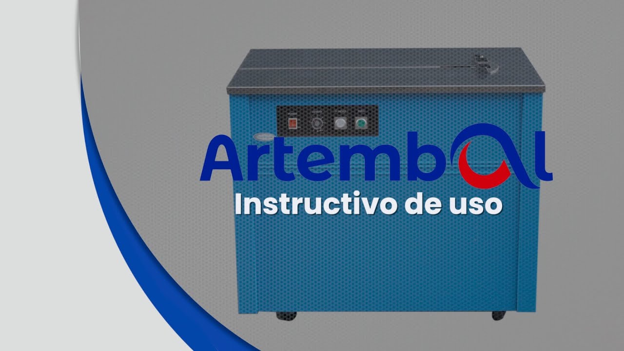 Flejadora semiautomática alta TP 201 INSTRUCTIVO DE USO