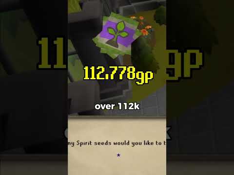 Trade Extra Spirit Seeds For Seed Packs In OSRS