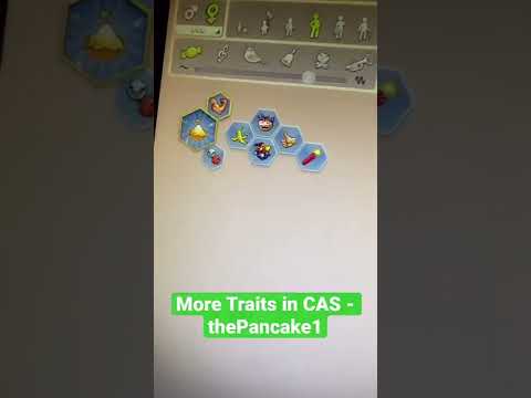More Traits mod in CAS for The Sims 4