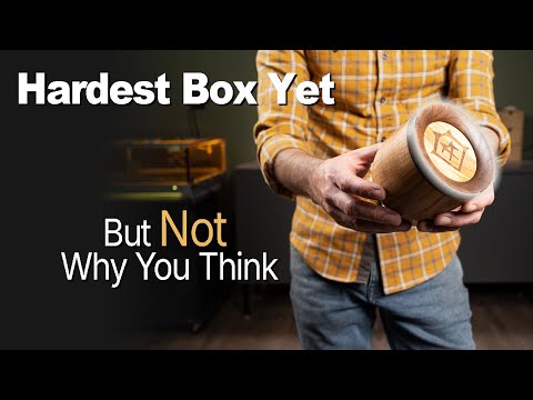 Cómo hacer una caja con tapa única: tutorial de torneado de madera paso a paso con un toque espec...