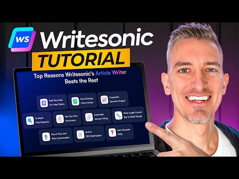 This AI Tool Writes SEO Optimized Article in Minutes | Writesonic Review (2025)