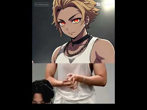 Bts, Namjoon, Ai generated, Demon slayer