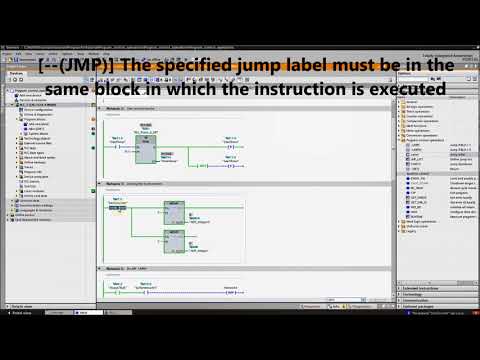 PLC programming tutorial – Program control operations – PLC ONE