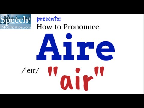 How to Pronounce Aire Webster (Kylie Jenner's son's name)
