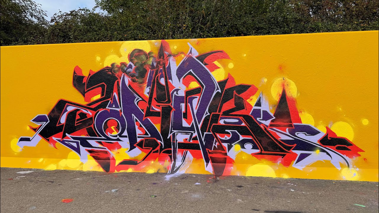 ETHOS x 2 - Lakeside Graffiti 