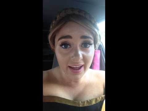 Princess Anna Singing Do You Wanna Build A Snowman?