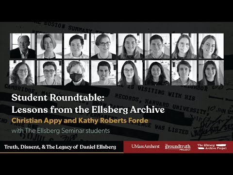 Lessons from the Ellsberg Archive: Ellsberg Conference Student Roundtable
