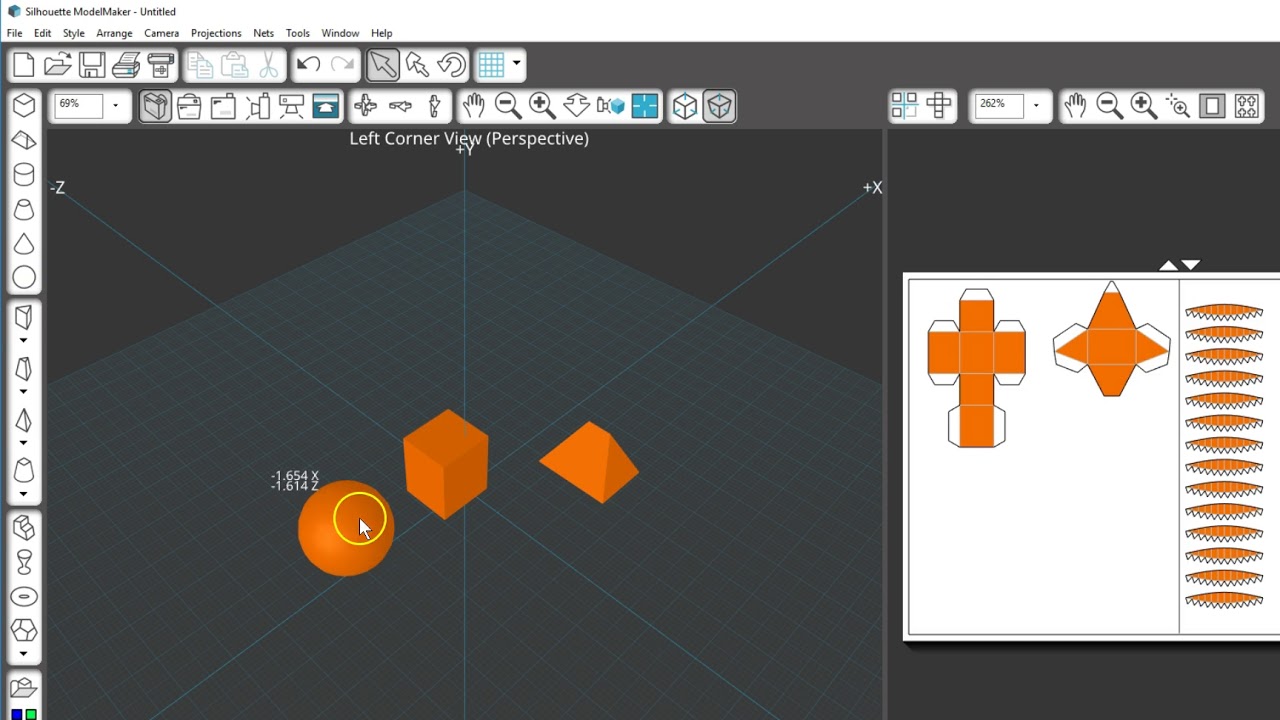 Creating Shapes in Silhouette ModelMaker™