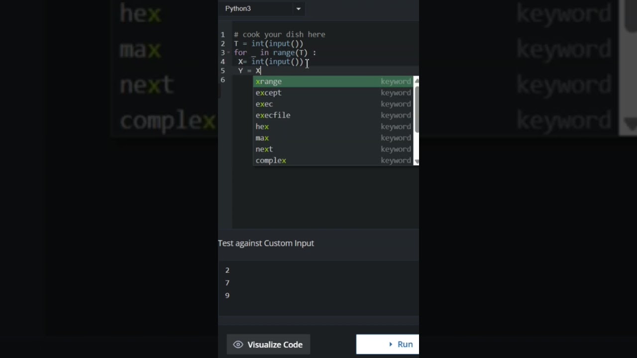Janmansh and Assignments #codechef #codechefsolution #codingtutorial #coding #codingjourney #python