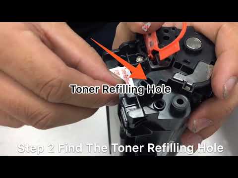 How to Refill Proffisy compatible for canon ce278a for canon 326 canon 926 Toner Cartridge?