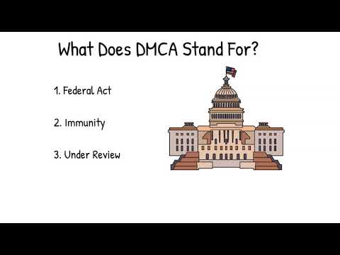 What Does DMCA Stand For?