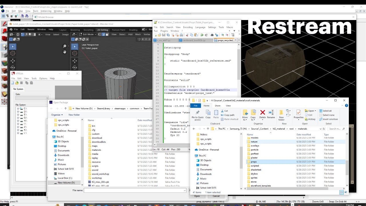 Re:  Valve Source Code 2013 Tutorial (Episode 8): Implementing The Source Shader Editor