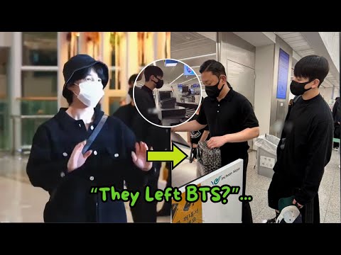 ARMY in Uproar! JIMIN Spotted at the Airport After Jungkook Flew to the U.S., What’s Going On?