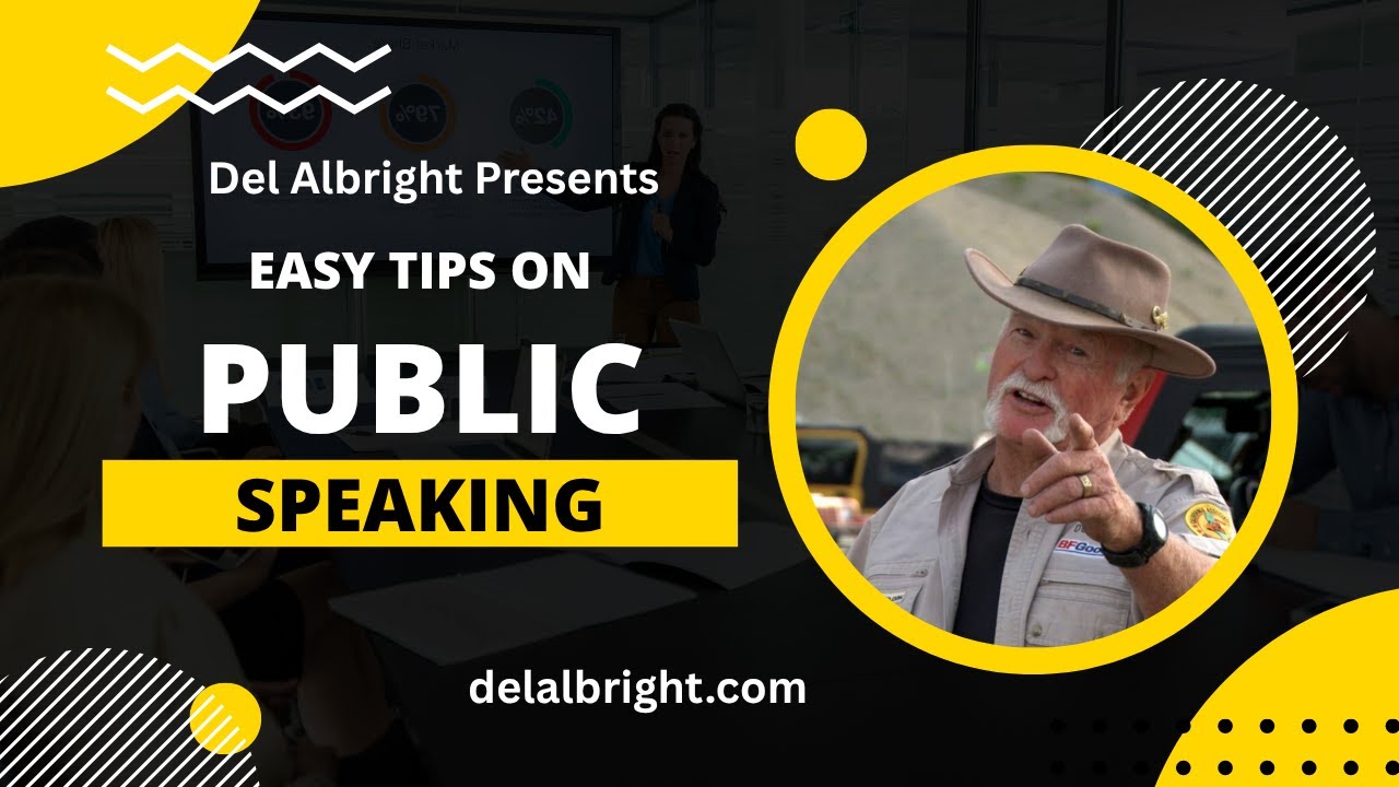Public Speaking Tips and Tricks by Del Albright