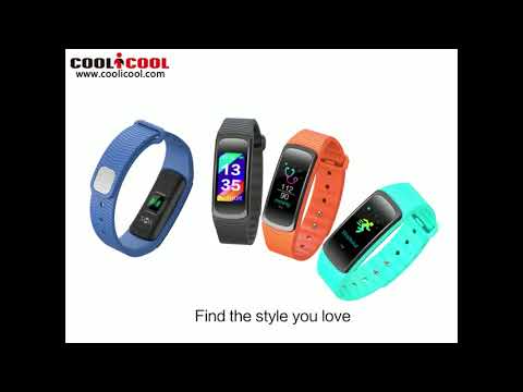 Colorful screen blood pressure smart bracelet SMA-B3