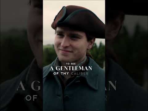 William has grown up to become a true gentlemen. #Outlander