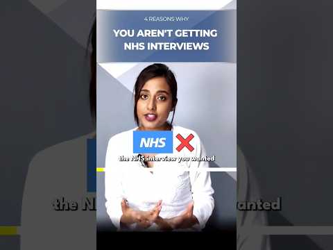 4 Reasons why you aren't getting NHS interview calls as expected | #ytshorts #plab #nhsjobs