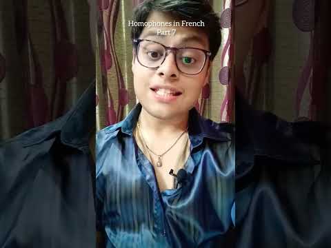 Homophones in French | Part 7 | reine and renne | Learn French with Anubhav | #364 | #shorts