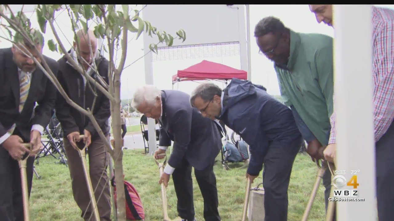 Kraft Family Unveils September 11 Memorial Garden At Patriot Place