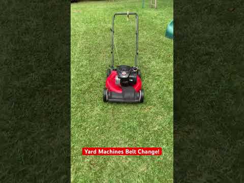 #mower Belt Change!