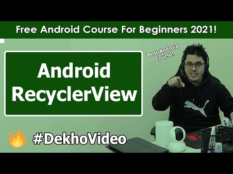 Learn RecyclerView in Android | Android Tutorials in Hindi 32 - Mind Luster