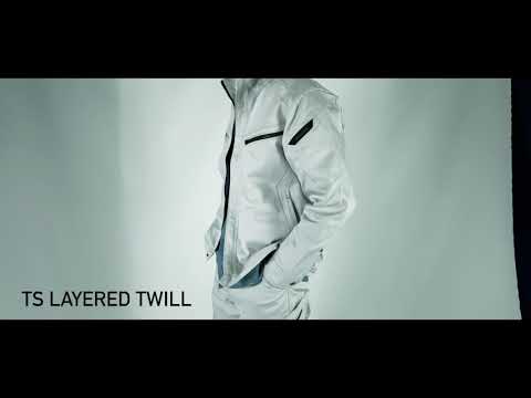 TS DESIGN | 5316 TS LAYERED TWILL ロングスリーブジャケット / 5314 TS LAYERED TWILL メンズカーゴパンツ 「高耐久+綿ライク+軽量」
