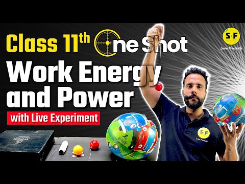 Work Energy and Power One Shot Physics | Class 11 Physics NCERT Full Explanation with Ashu Sir