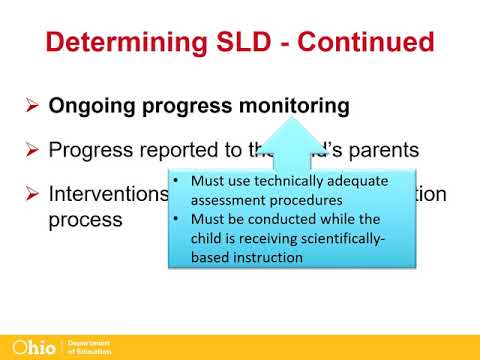 ODE: The Essential ETR Part 3 - Determining SLD Eligibility