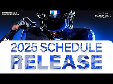 2025 Georgia State Football Schedule Reveal