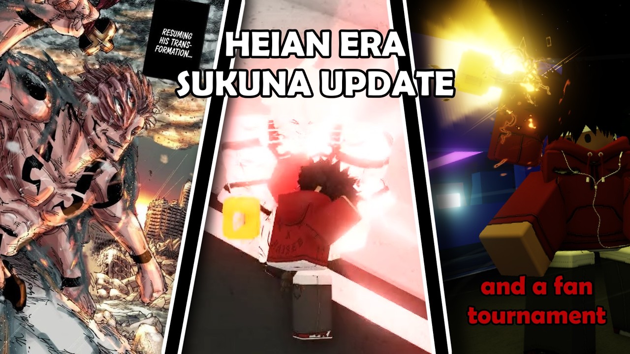 HEIAN ERA SUKUNA UPDATE + FAN TOURNAMENT | JJS Skill Builder