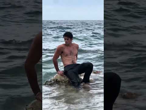 A lost merman π§ββοΈ #malemodel #mermaid #merman #wayofwater #oceanwaves